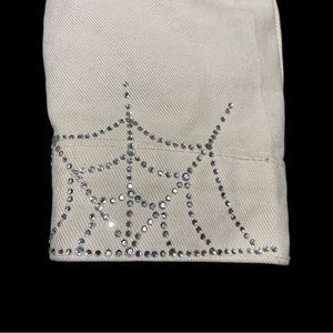Sp5der | Jackets & Coats | Spider Sp5der Worldwide Rhinestone Denim ...
